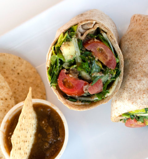 Kale Caesar Wrap - Coolgreens